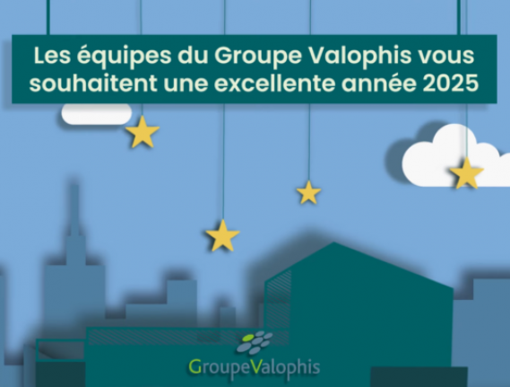 Bonne année 2025 ! | Groupe Valophis